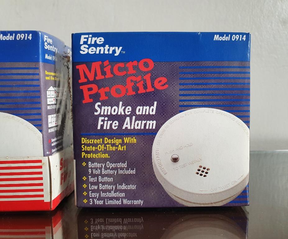Sentry Smoke and Fire Alarm, Furniture & Home Living, Home Improvement ...