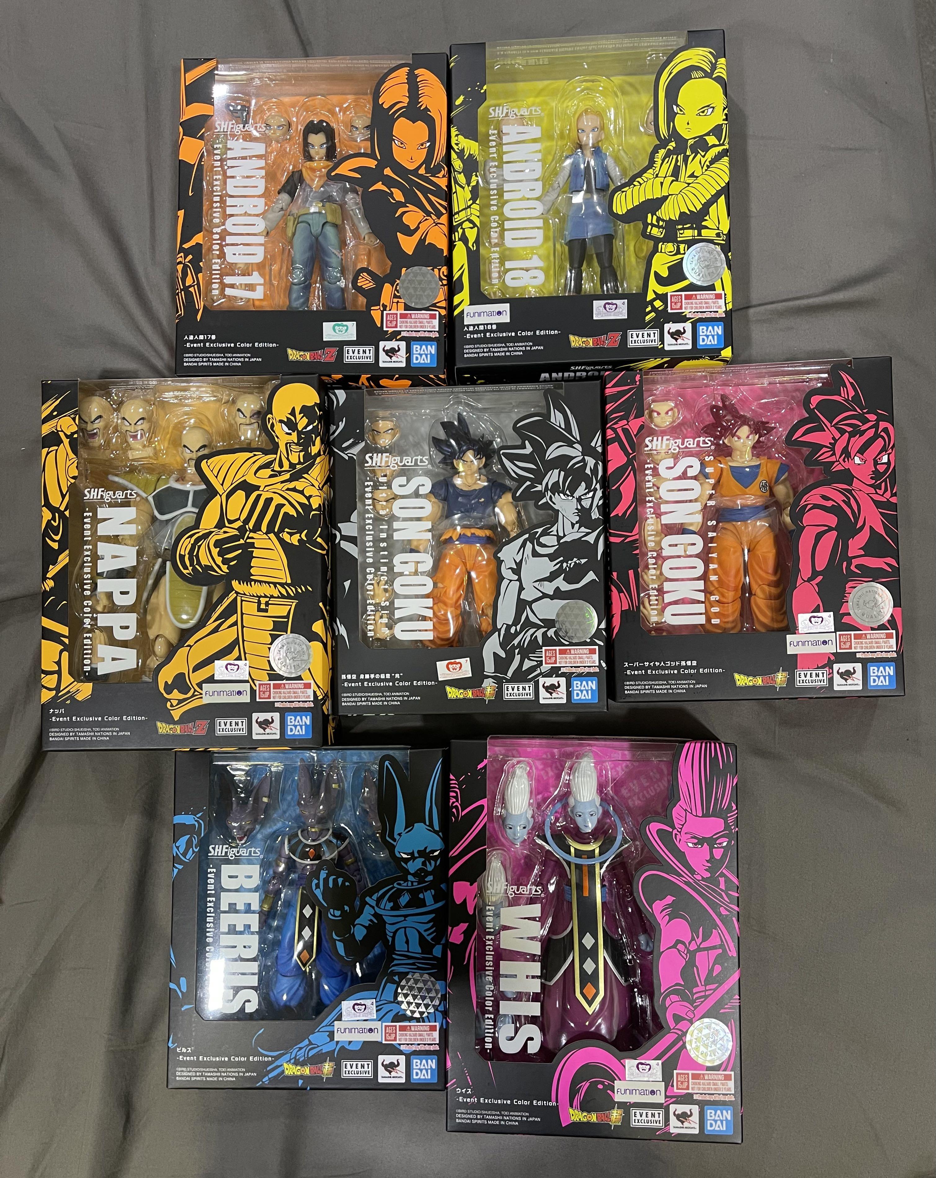S.H.Figuarts SHF Beerus SHF Whis SHF Dragon ball SHF dragon Ball event ...