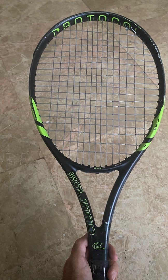 Solinco racket protocol 325, Sports Equipment, Sports & Games, Racket ...