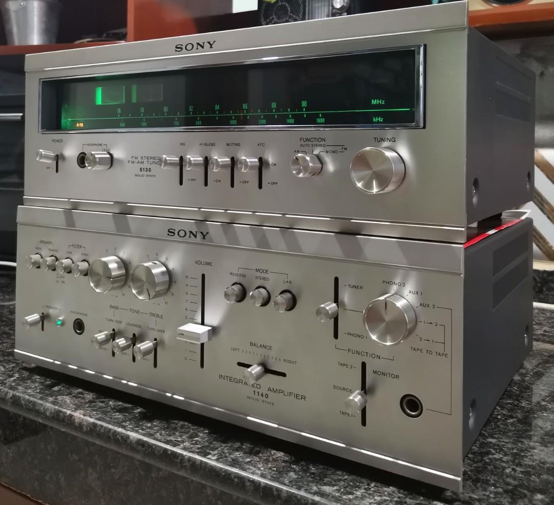 SONY INTEGRATED AMPLIFIER TA-1140 (1971), Audio, Soundbars, Speakers ...