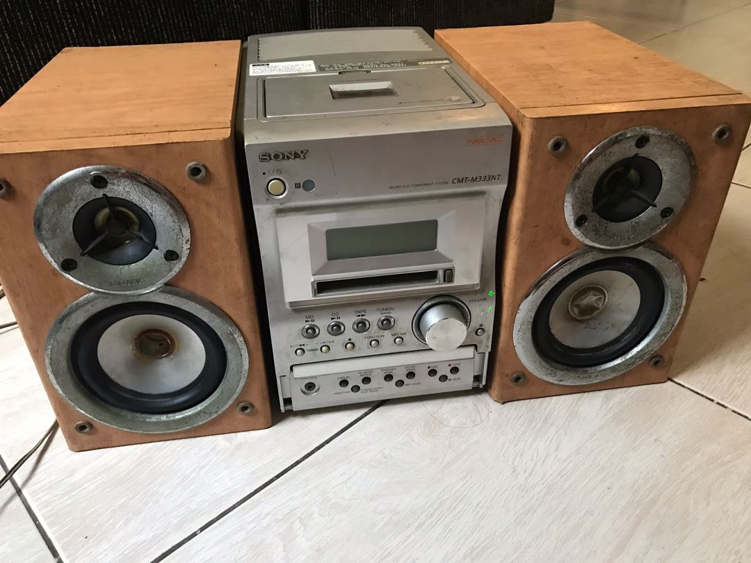 Sony Mini component, Audio, Soundbars, Speakers & Amplifiers on Carousell