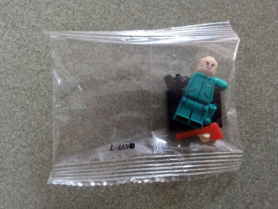 Squid Game Lego Building Blocks, Player Number 218 With Weapon ...