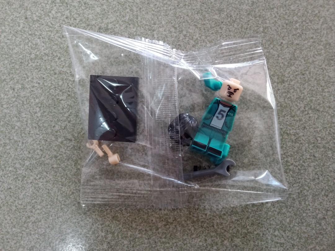 Squid Game Lego Building Blocks, Player Number 456 With Weapon ...