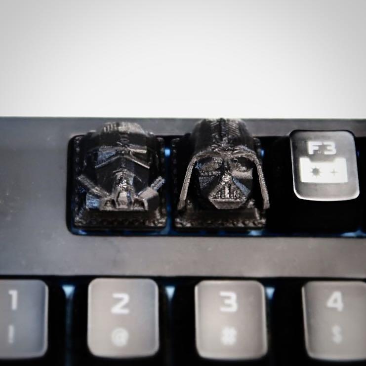 Star Wars Stormtrooper keycaps for Cherry MX Switches Keyboard ...