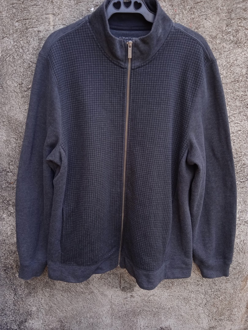 STRUCTURE COLLAR JACKET, Men's Fashion, Coats, Jackets and Outerwear on ...