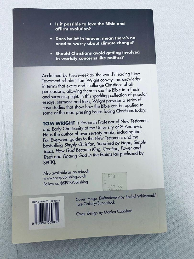 Surprised by Scripture: Engaging Contemporary Issues by N.T. Wright ...