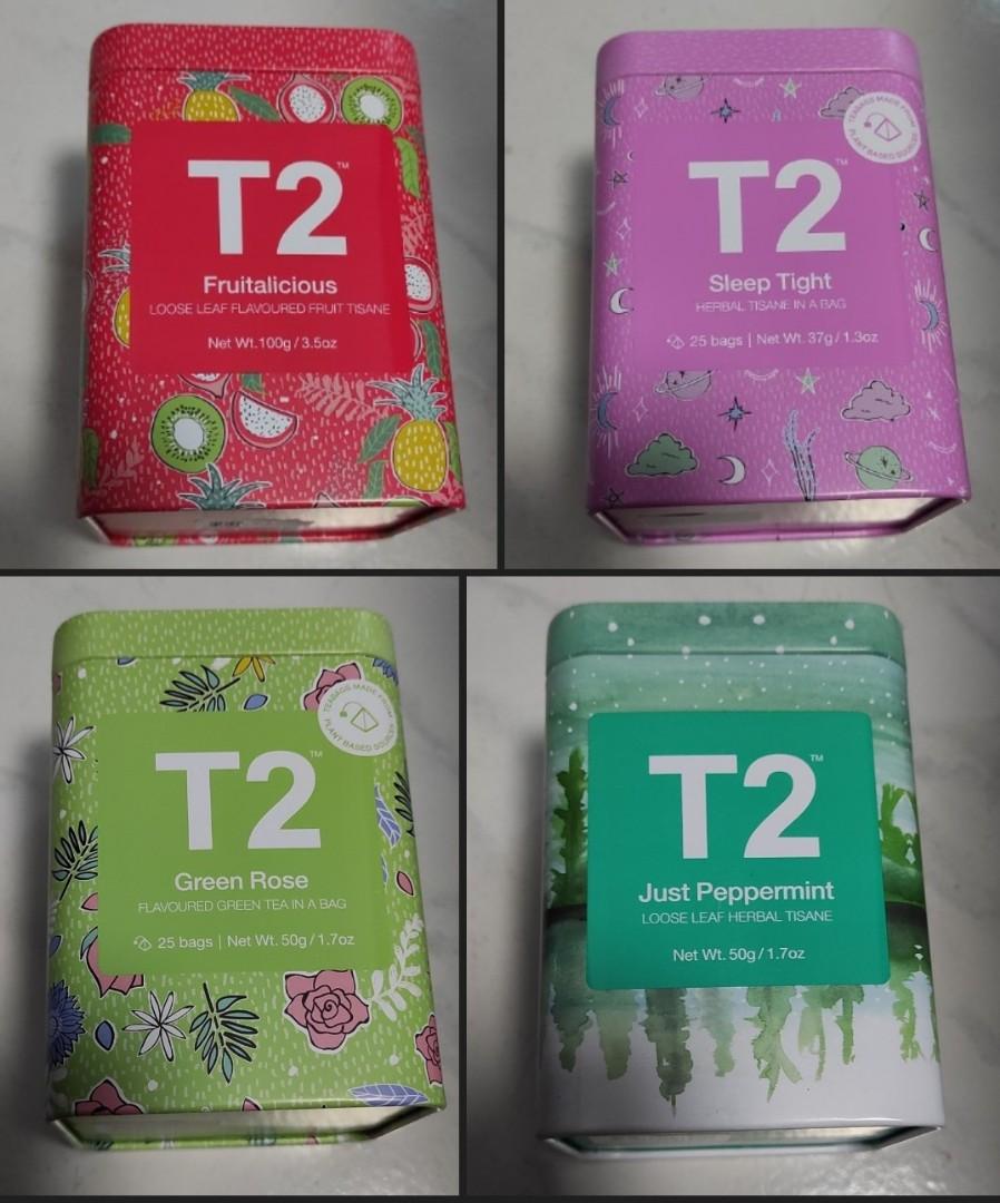 T2 Tea Signature Limited Edition Tins, Furniture & Home Living ...