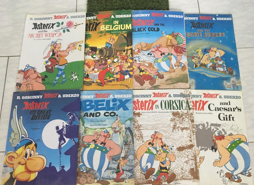 The Adventures of Asterix (Collection of 28 Books), Hobbies & Toys ...