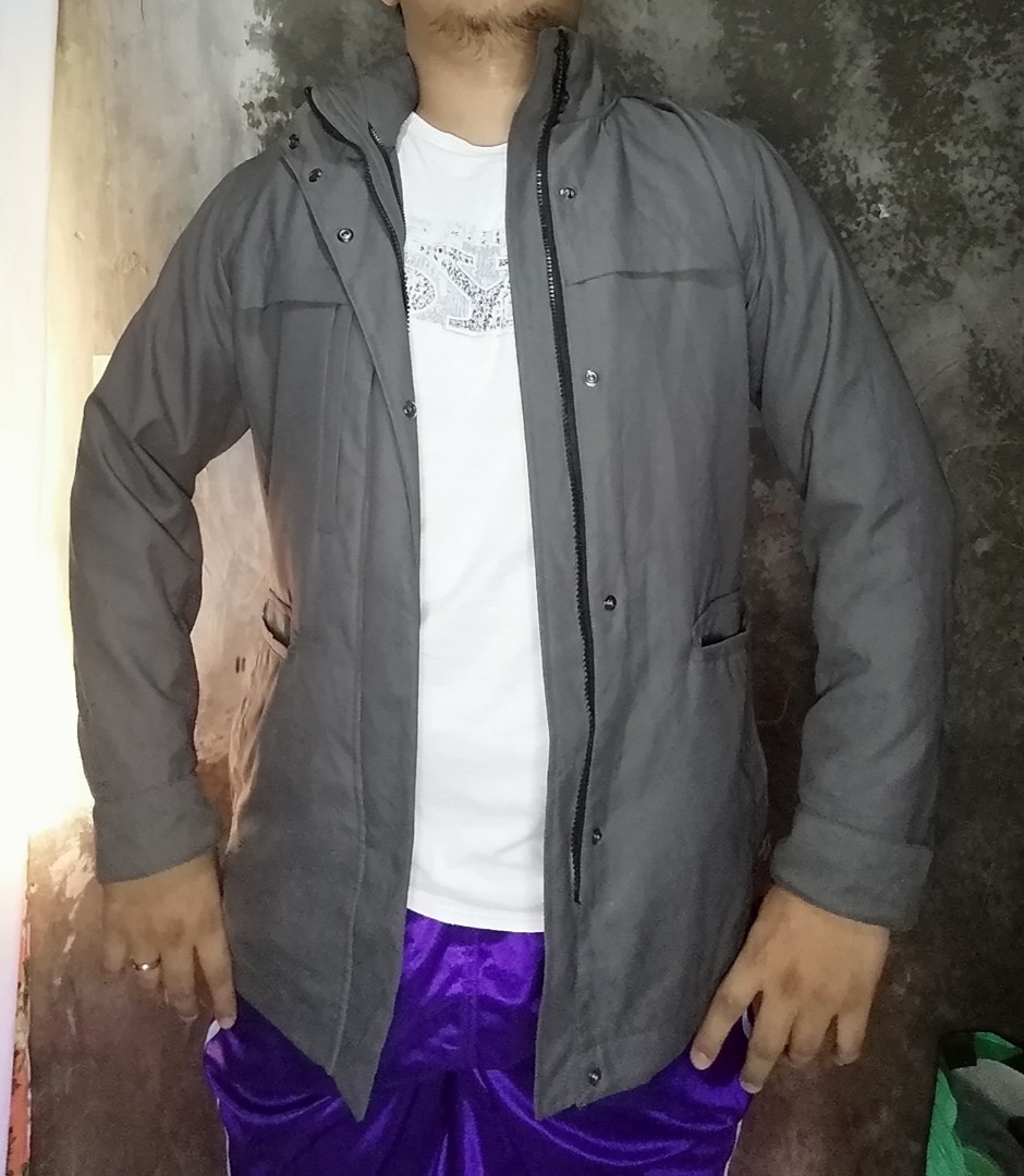 Thrift Jacket, Men's Fashion, Coats, Jackets and Outerwear on Carousell