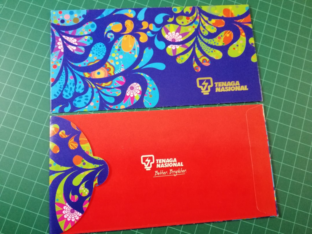 TNB Sampul raya sdr Green packet, Hobbies & Toys, Collectibles ...