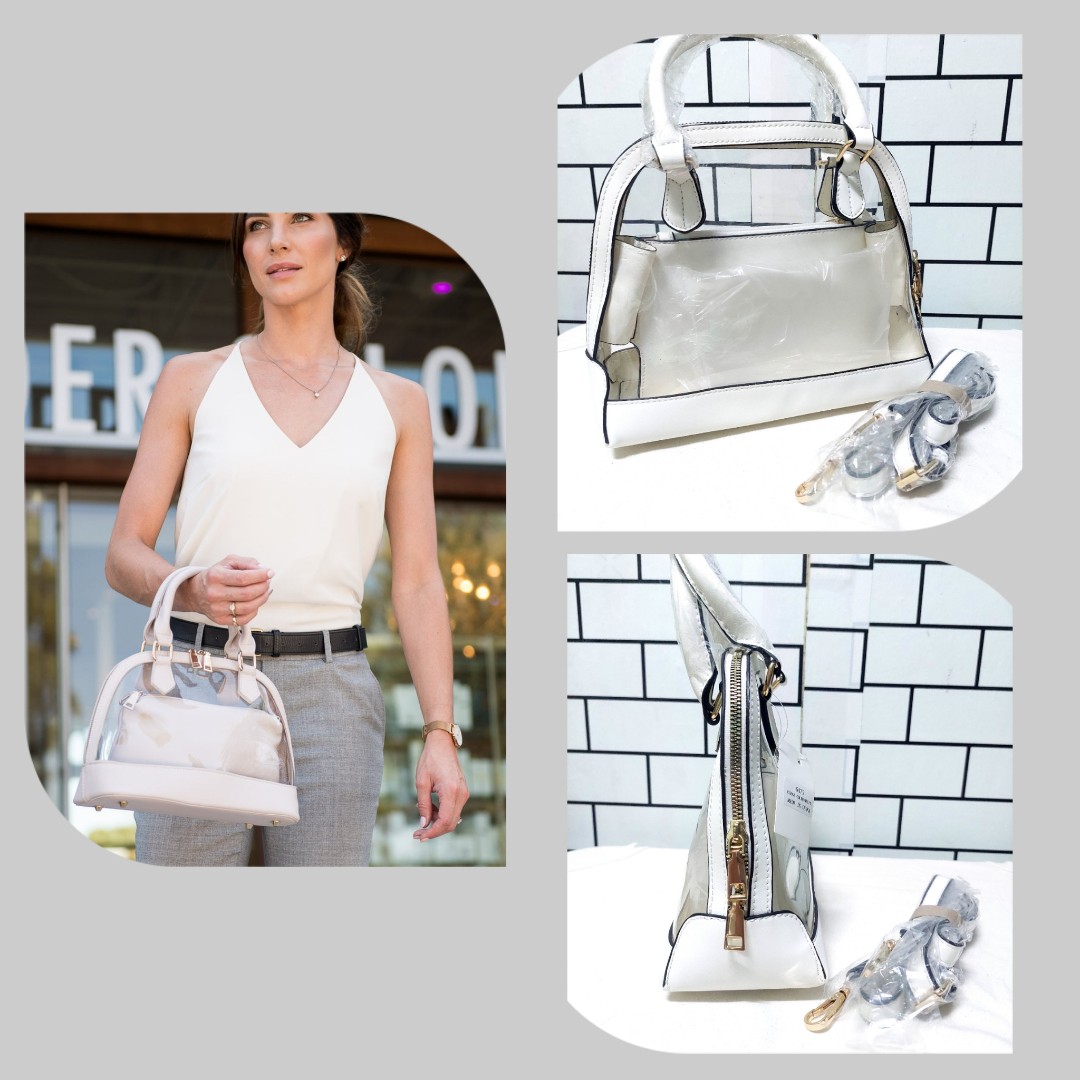 Transparent Alma Sling Bag, Women's Fashion, Bags & Wallets, Cross-body ...