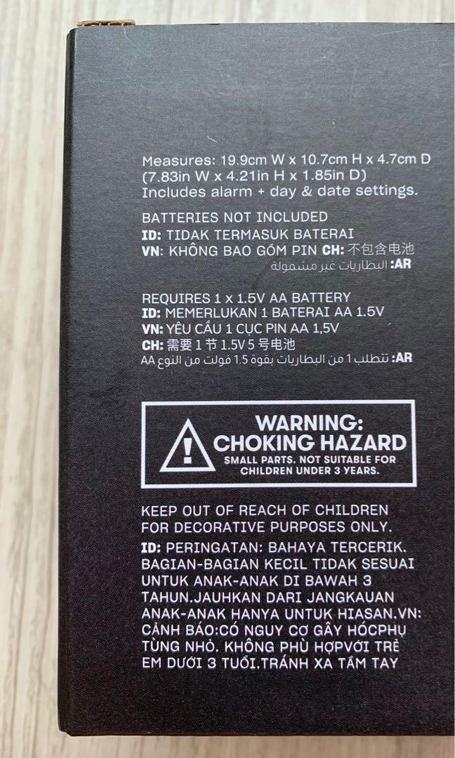 TYPO desk flip clock, Furniture & Home Living, Home Decor, Clocks on ...