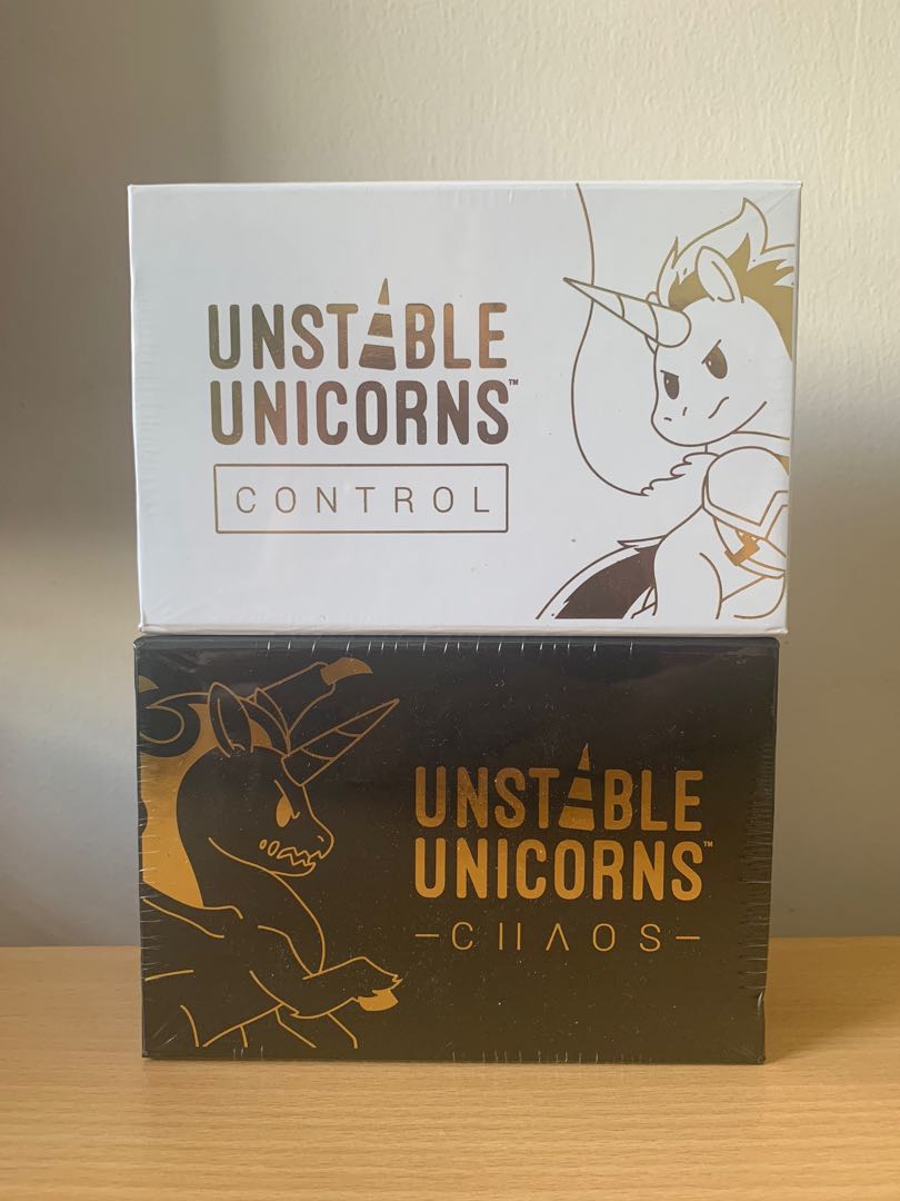 Unstable Unicorns - Control & Chaos, Hobbies & Toys, Toys & Games on ...