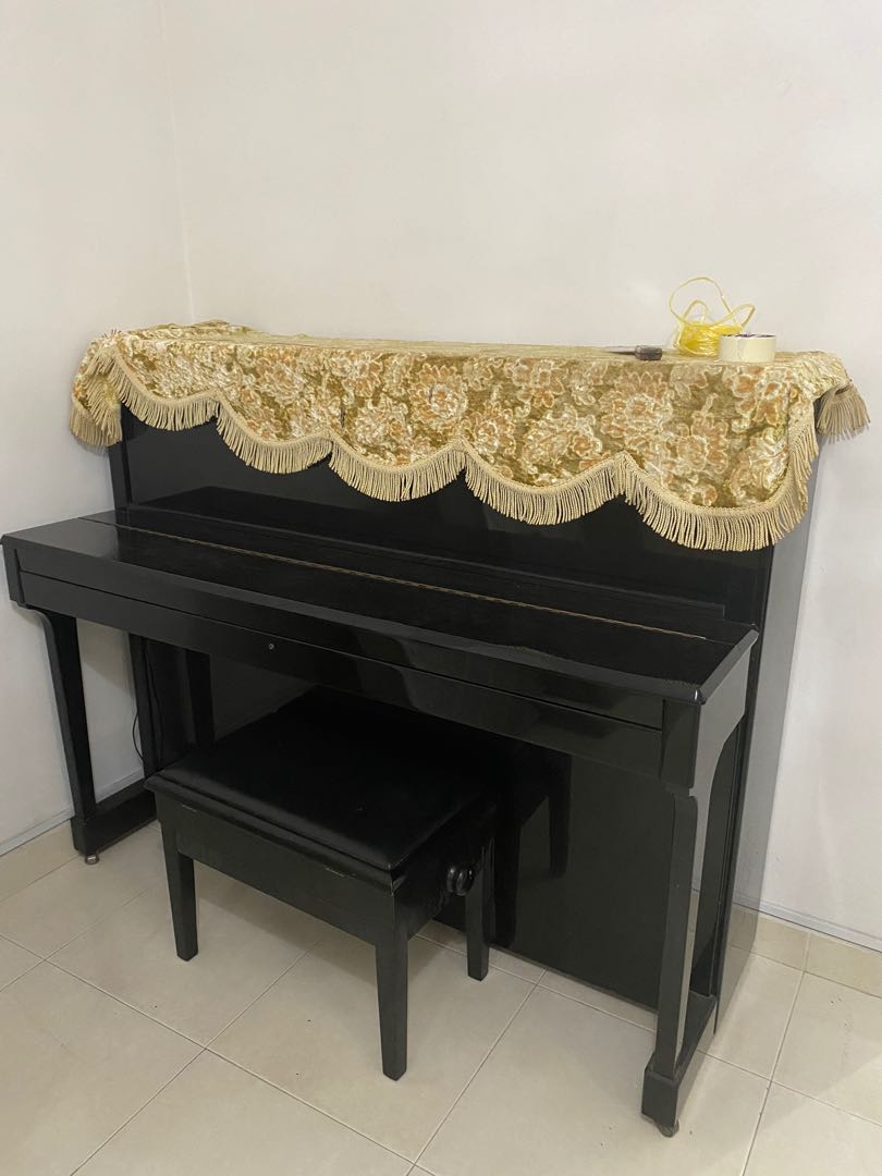 Upright piano from Italy, Hobbies & Toys, Music & Media, Musical ...