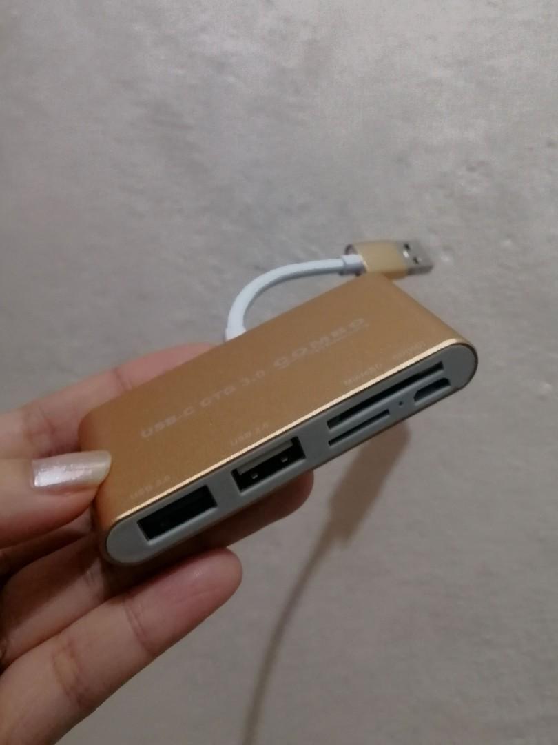 USB 3.0 to Micro USB + SD Card + Micro SD Card + USB 2.0 + USB 3.0 HUB ...