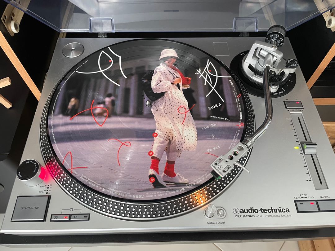 Used Audio Technica AT-LP120 (USB & Analog) Turntable, TV & Home ...