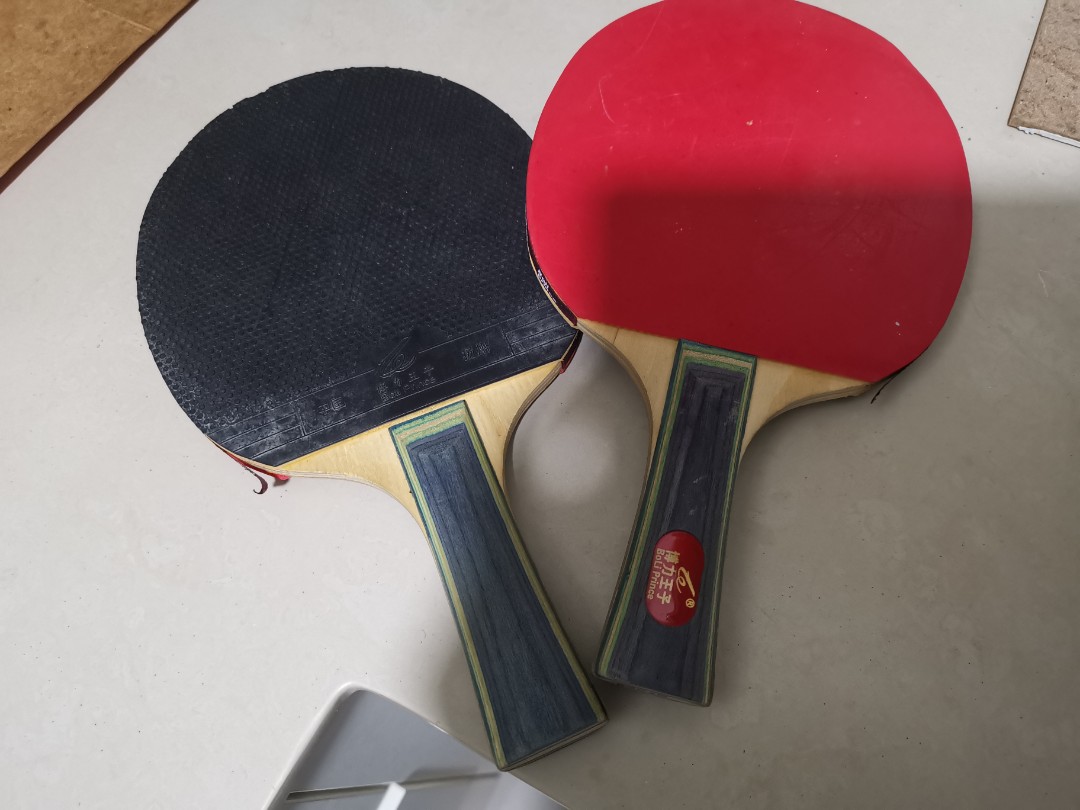 Used table tennis rackets, Sports Equipment, Sports & Games, Racket ...