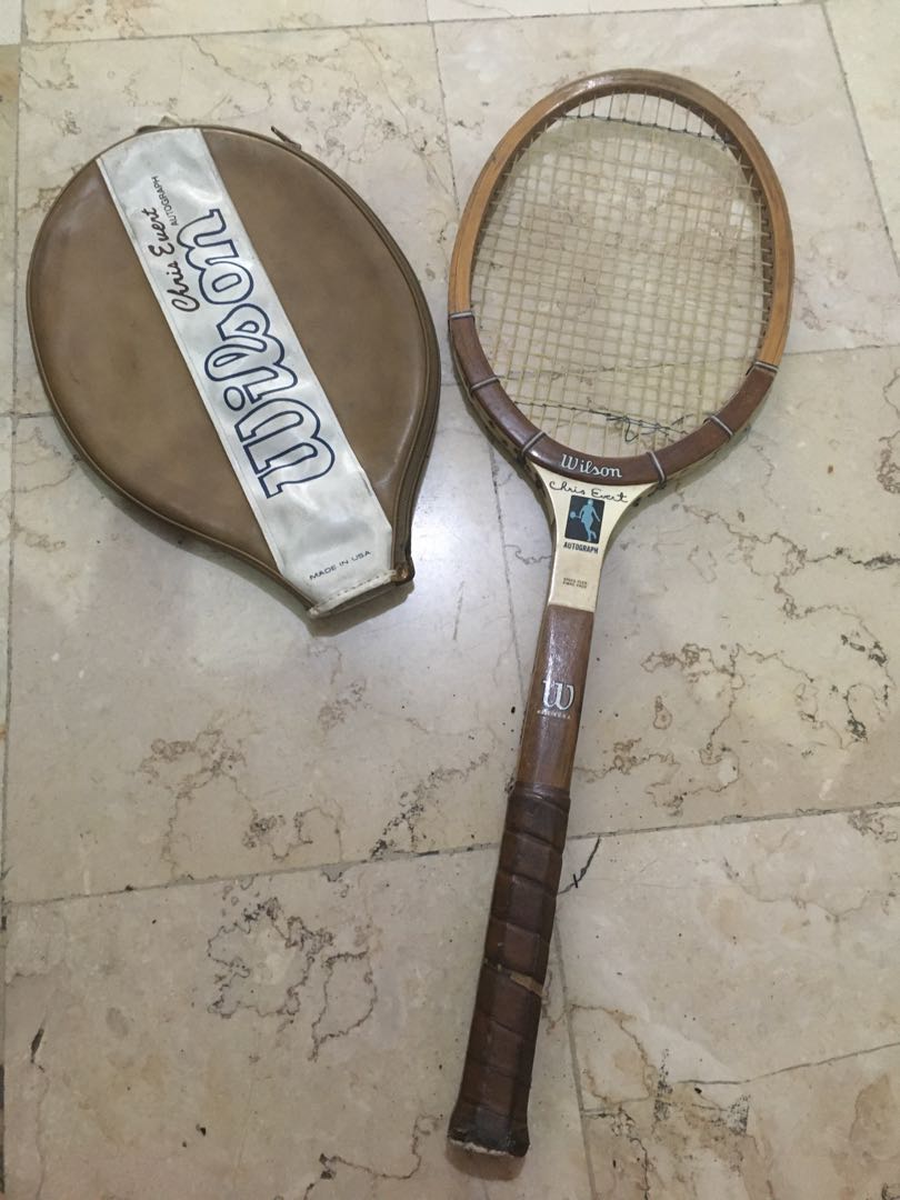 VINTAGE WILSON TENNIS RACKET, Sports Equipment, Sports & Games, Racket ...