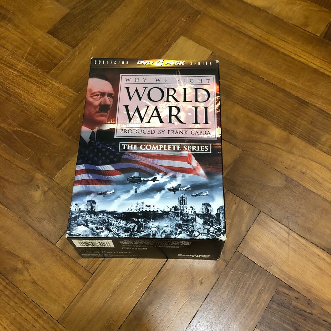 Why We Fight World War II DVD Boxset, Hobbies & Toys, Music & Media ...