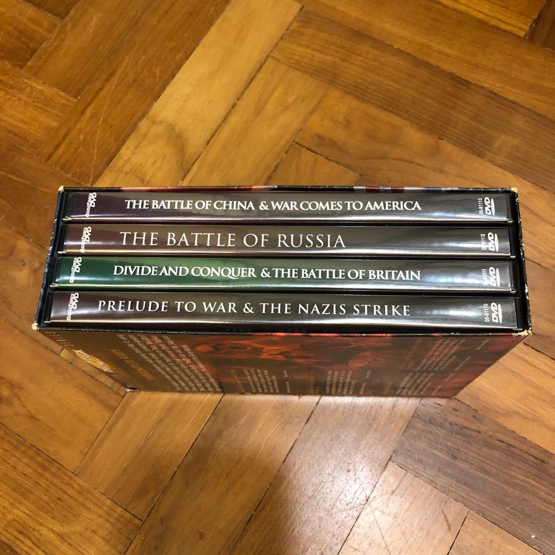 Why We Fight World War II DVD Boxset, Hobbies & Toys, Music & Media, CDs & DVDs on Carousell