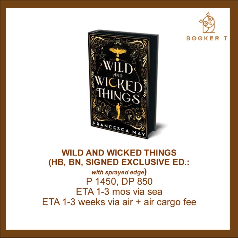 WILD AND WICKED THINGS (HB,BN) BY FRANCESCA MAY, Hobbies & Toys, Books ...