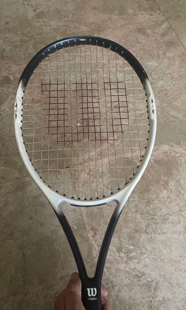Wilson hammer racket, Sports Equipment, Sports & Games, Racket & Ball ...