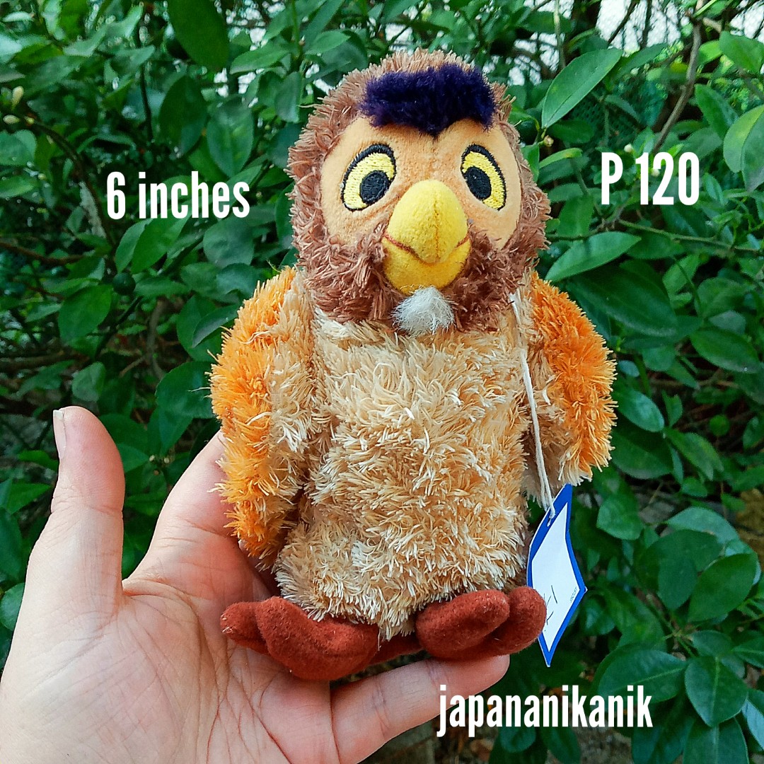 Winnie The Pooh OWL Mini Plush, Hobbies & Toys, Toys & Games on Carousell
