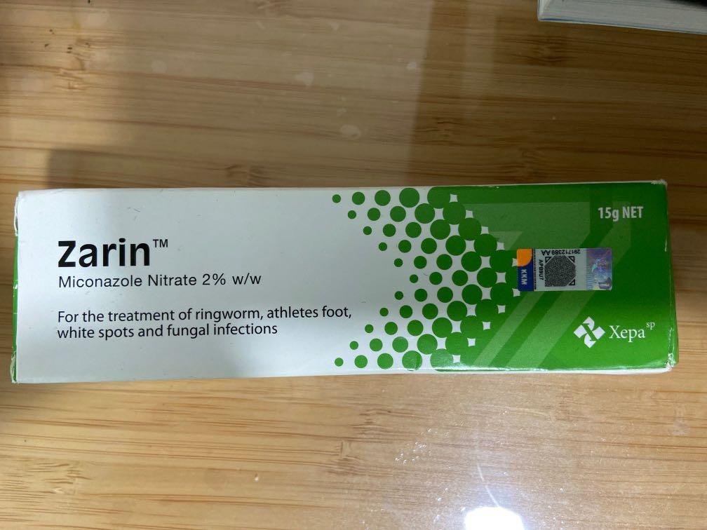 Zarin cream, Health & Nutrition, Medical Supplies & Tools on Carousell