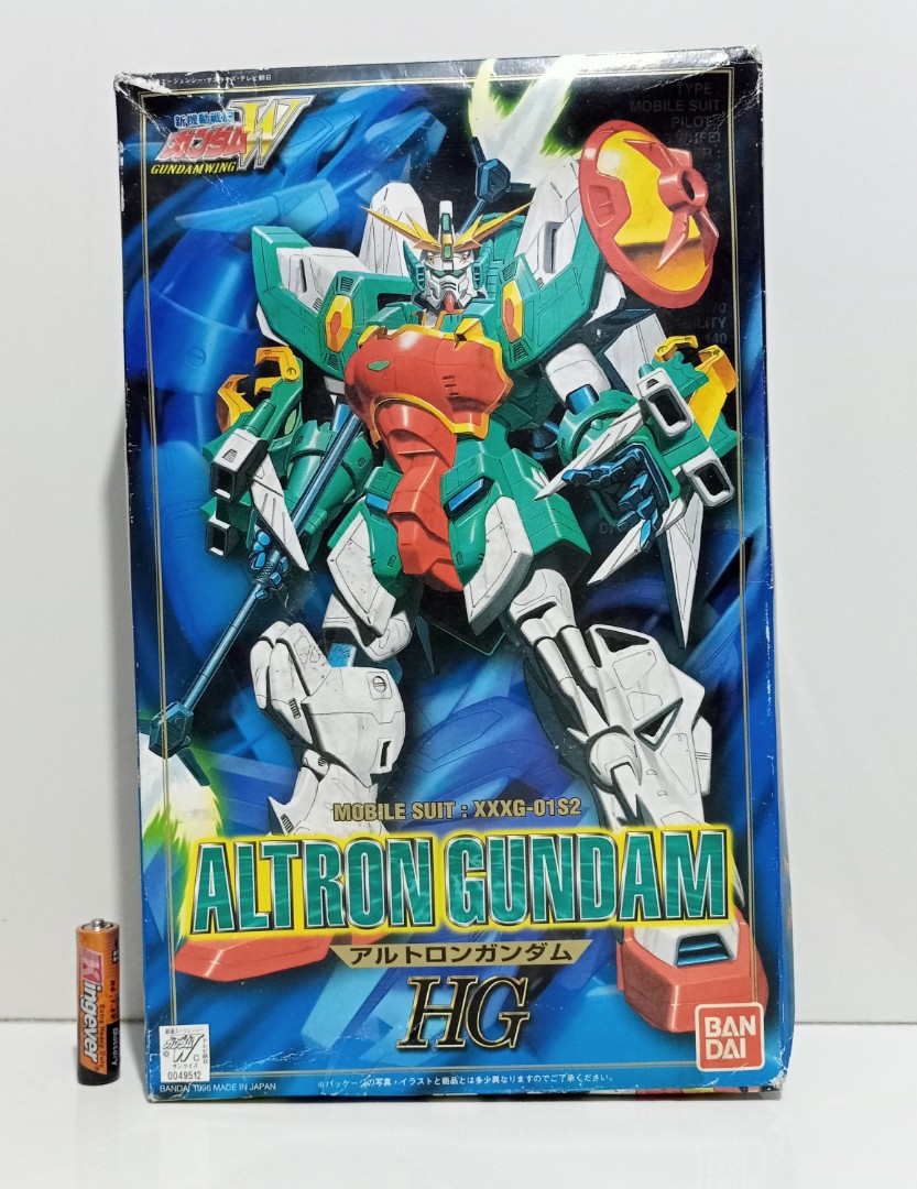 1995: HG 1:100 ALTRON GUNDAM (Unfinished, some parts still on runners ...