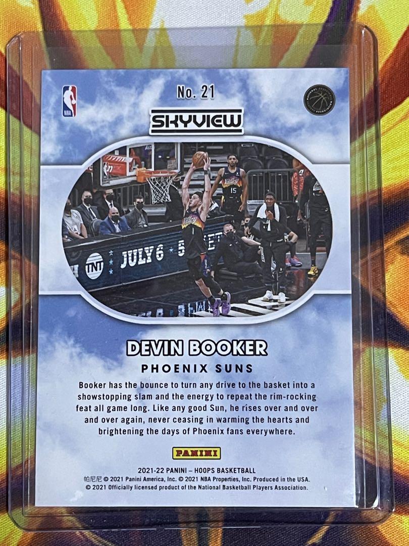 2021-2022 NBA Panini Hoops Basketball Card - Devin Booker ‘Skyview ...
