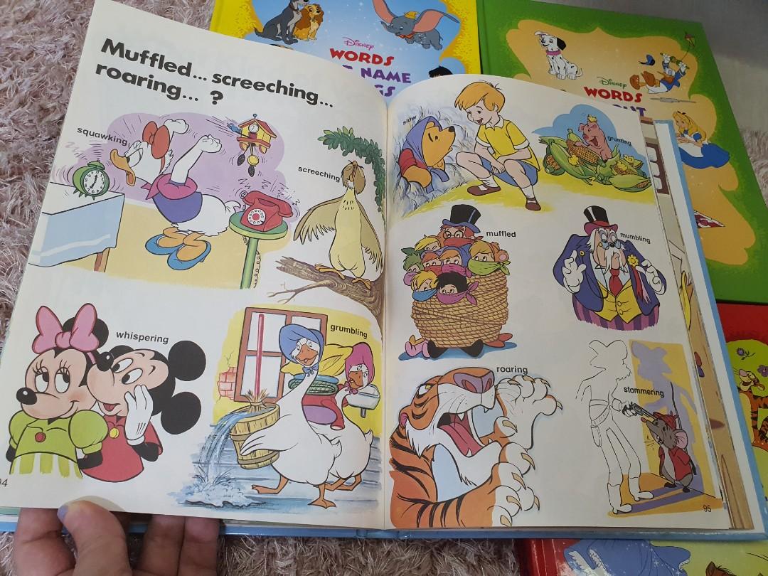 4 books of Disney "Words that....", Hobbies & Toys, Books & Magazines ...