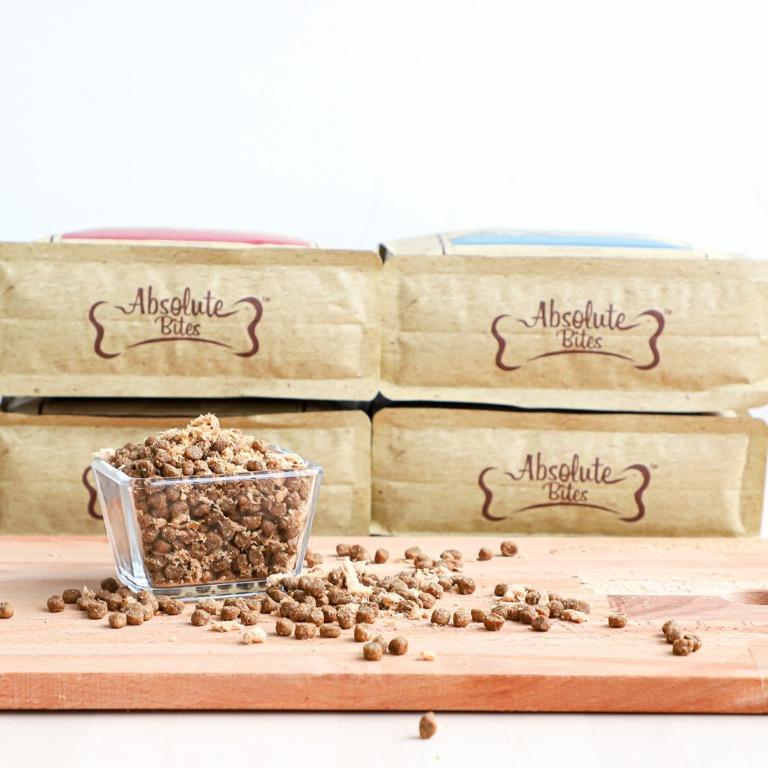 Absolute Bites Raw Craft Freeze Dried Blended Dry Dog Food | Kibbles ...
