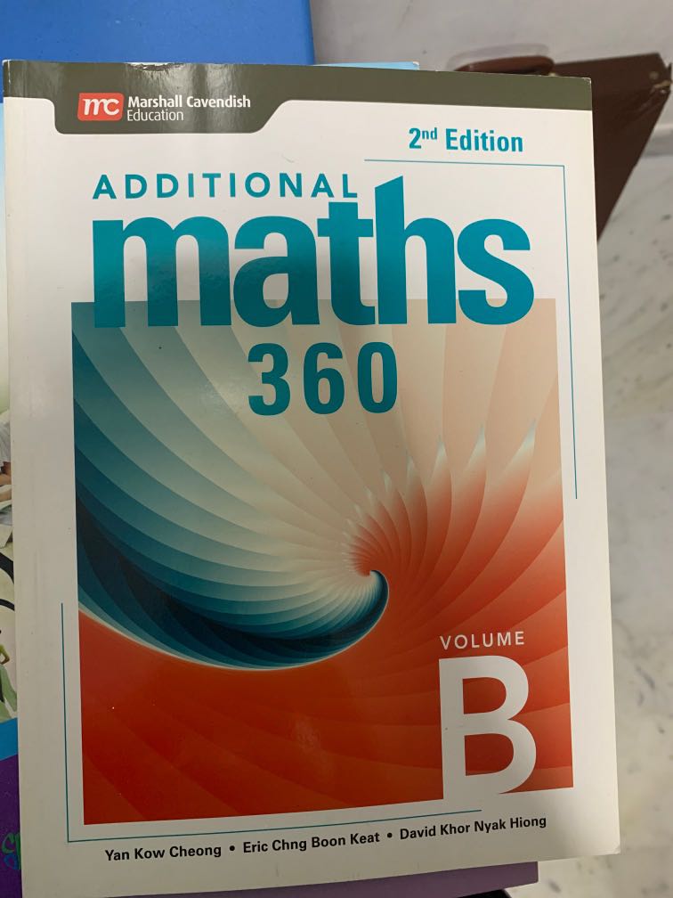 Additional maths textbook NEW version, Hobbies & Toys, Books ...