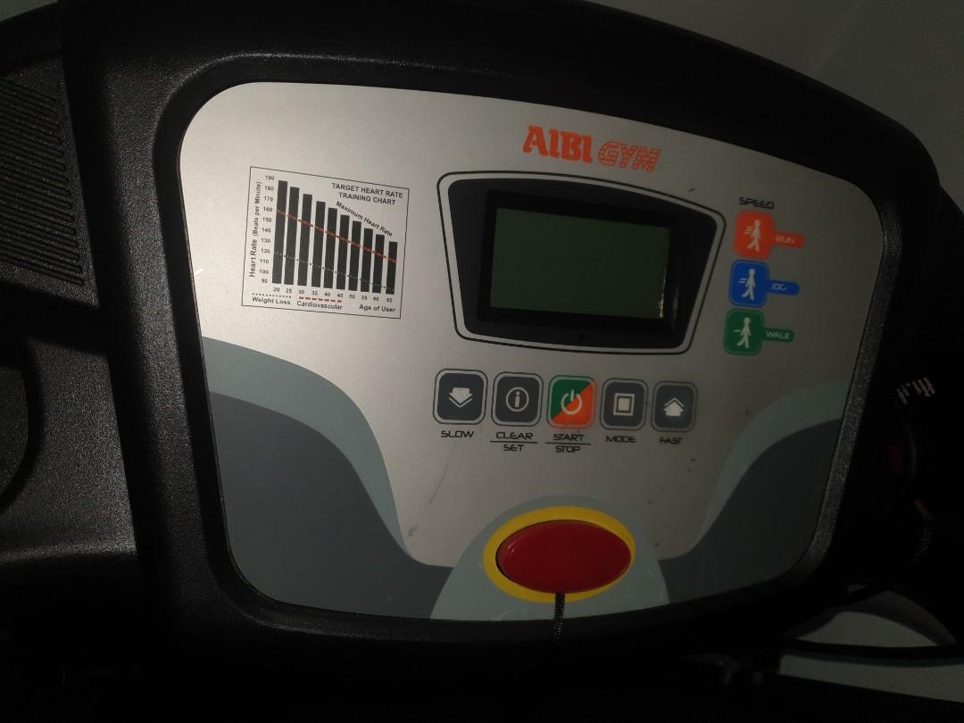 Aibi Gym AB-T100 Treadmill with Aibi mat, Sports Equipment, Exercise ...