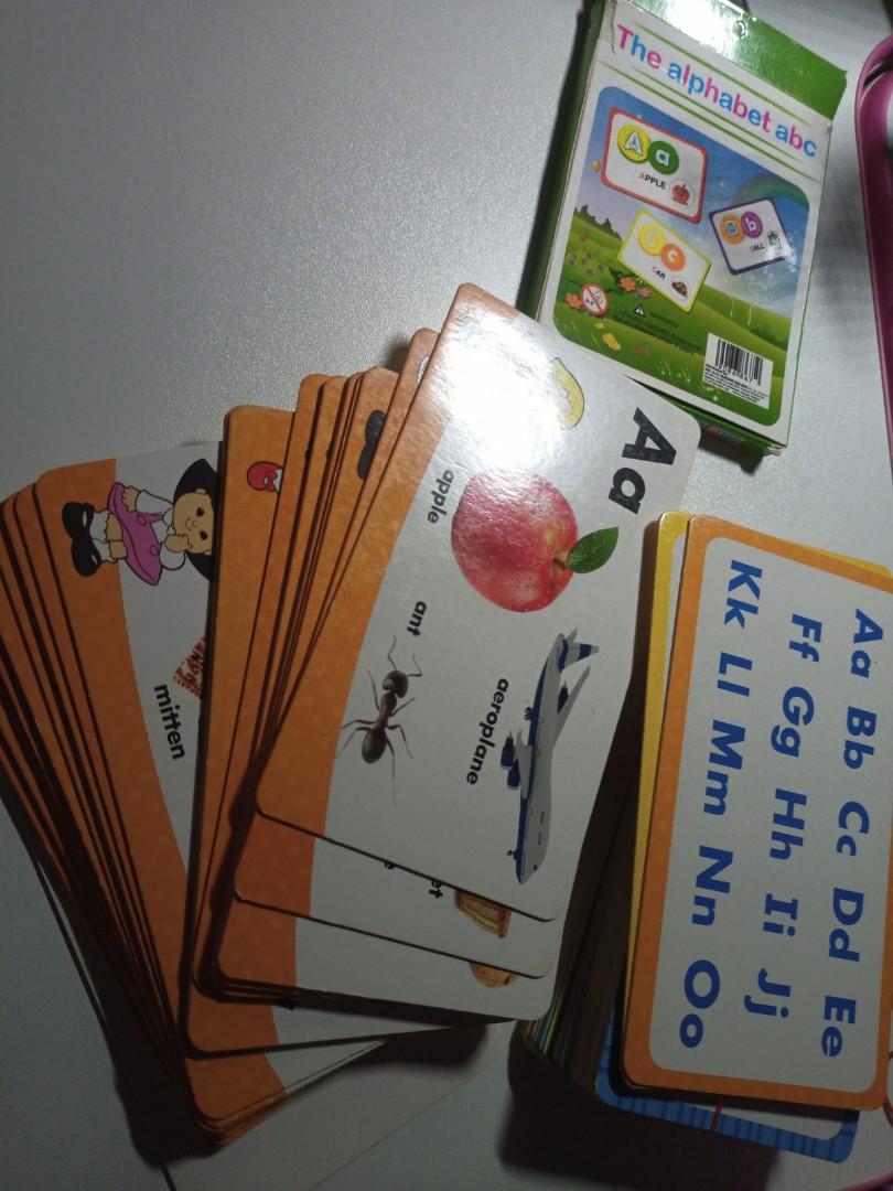 Alphabet and number flash cards, Babies & Kids, Infant Playtime on ...