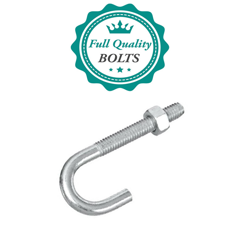 Anchor J-Type Bolt Concrete fastener, Commercial & Industrial ...