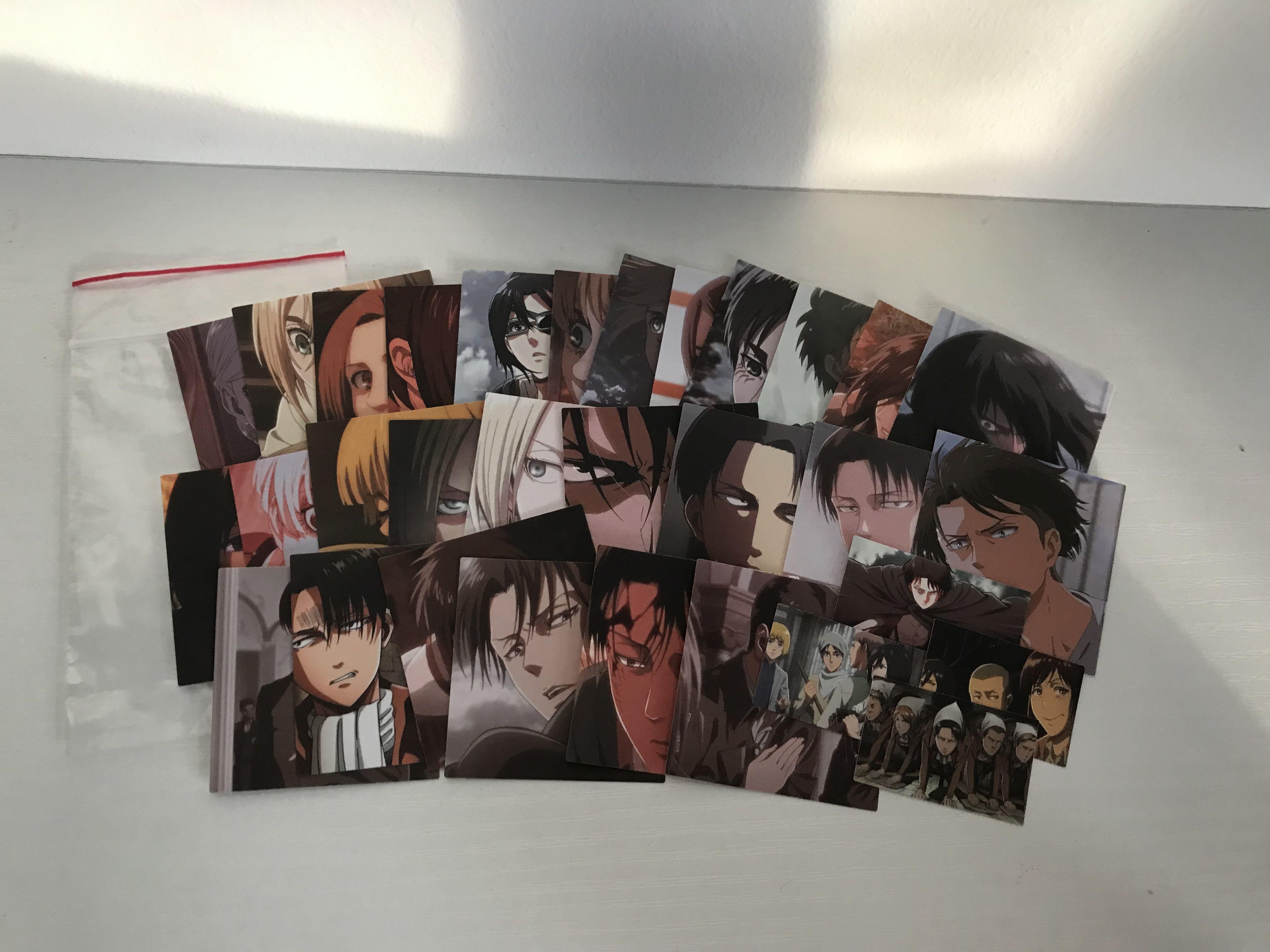 anime square stickers, Hobbies & Toys, Memorabilia & Collectibles, J ...