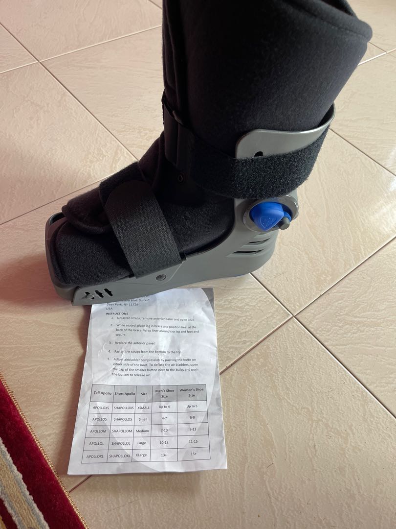 Apollo Load Walker (Short), Health & Nutrition, Braces, Support ...