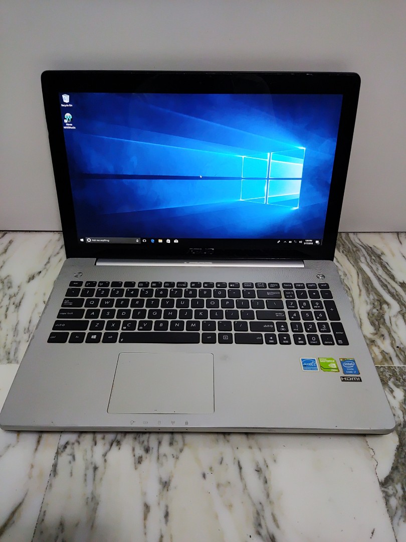 ASUS N550J 15.6-Inch Touch screen Laptop Intel Core i7-4700HQ 2.4GHz Nvidia GT750M 1TB Hard ...