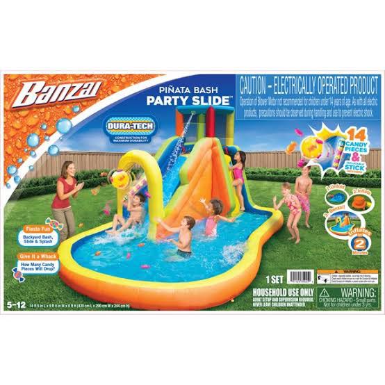 Banzai Party Slide, Babies & Kids, Infant Playtime on Carousell