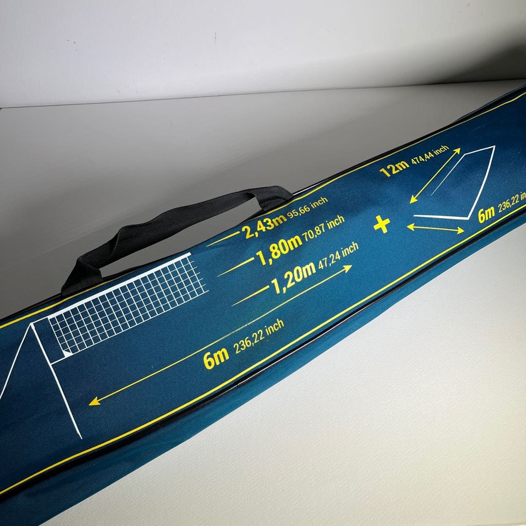 BEACH VOLLEYBALL BADMINTON NET VOLLEY BALL SET COPAYA BV500 DECATHLON ...