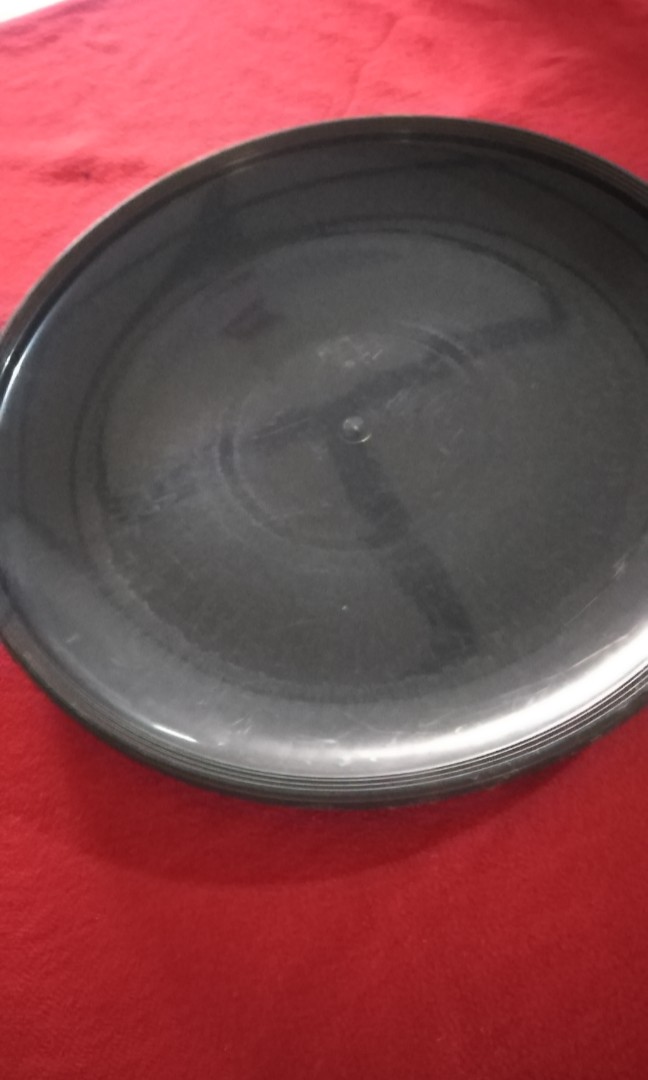 Big Round Plastic Tray 18", Furniture & Home Living, Kitchenware ...