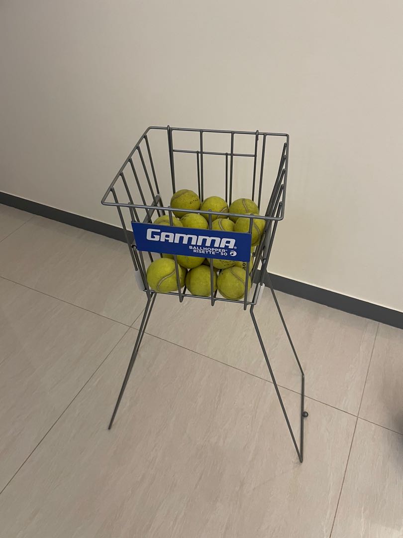 Brand new gamma tennis ball basket, hopper, ball picker, Sports ...