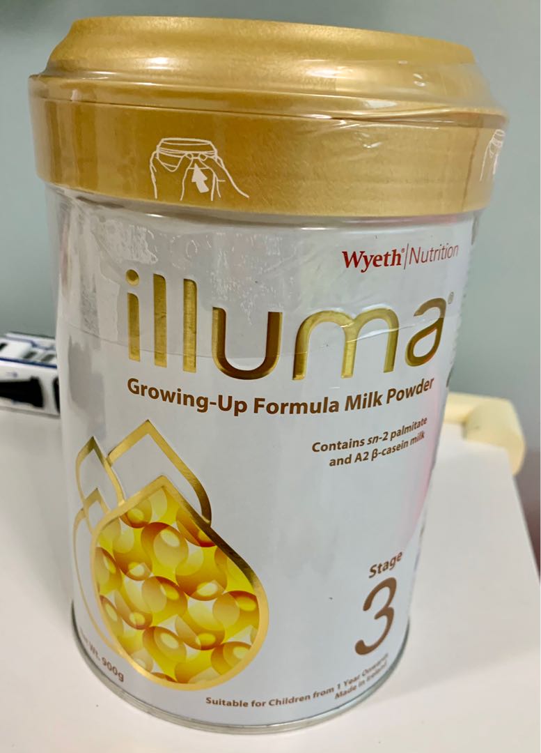 Brand new Wyeth Nutrition ILLUMA Stage 3 growing up baby formula 900g, Babies & Kids, Nursing ...