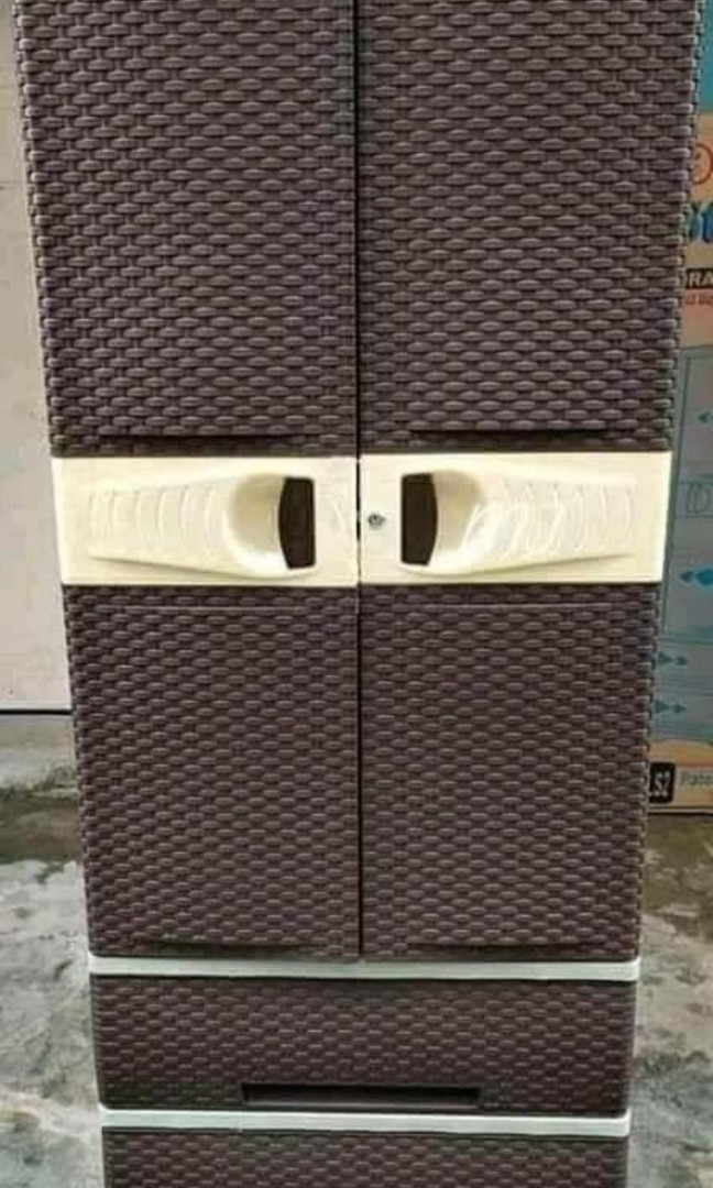 Brown Durabox Nikko Cabinet with Drawer, Furniture & Home Living ...