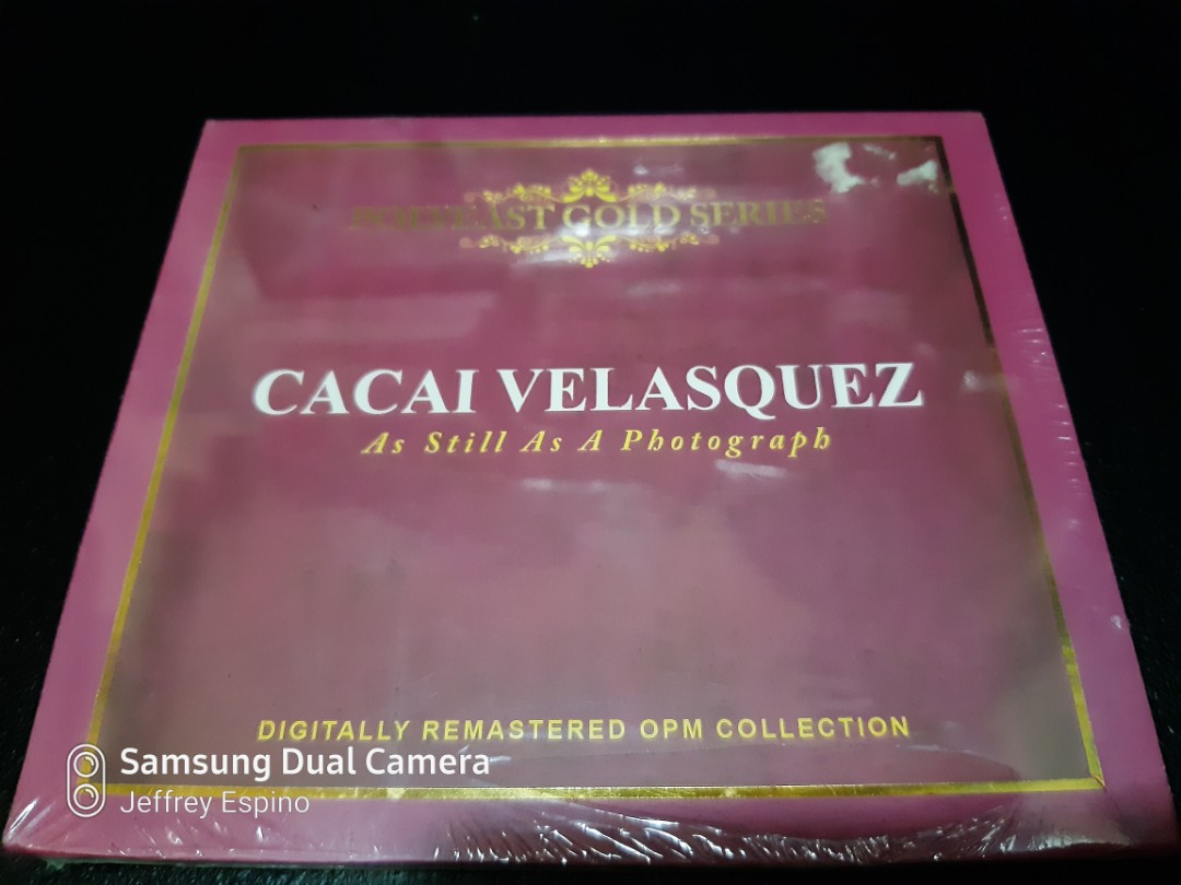 Cacai Velasquez As Still as a Photograph opm cd, Hobbies & Toys, Music ...