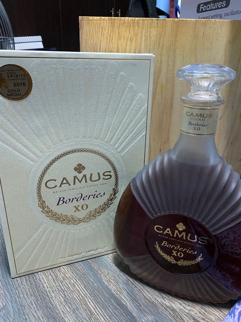 Camus Borderies XO 1L, Food & Drinks, Alcoholic Beverages on Carousell