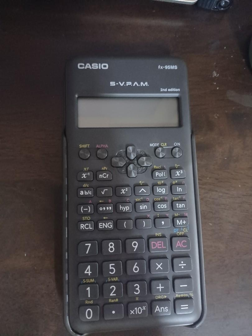 casio fx 95ms calculator, Hobbies & Toys, Stationery & Craft ...