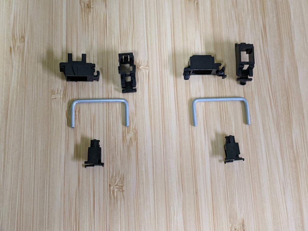 Cherry MX Stabilizer - 2u - [ PCB Mount | Plate Mount ] [ Snap-In ...
