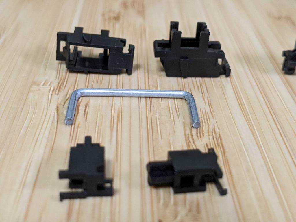 Cherry MX Stabilizer - 2u - [ PCB Mount | Plate Mount ] [ Snap-In ...